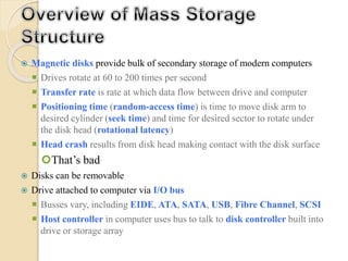 Mass Storage Structure | PPTX