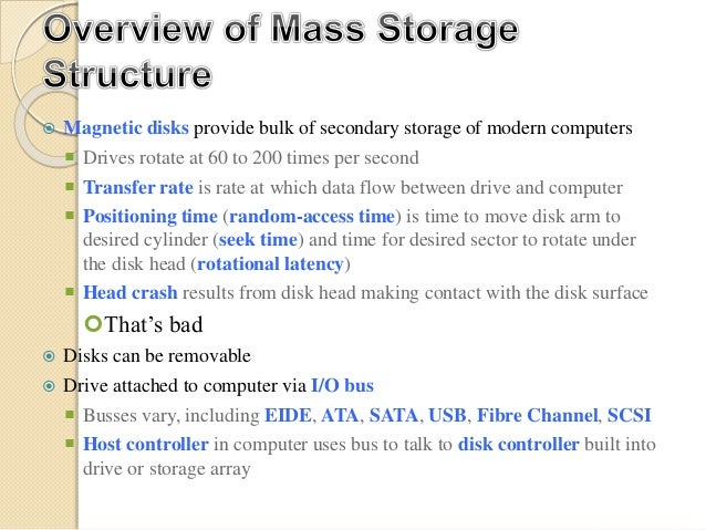Mass Storage Structure