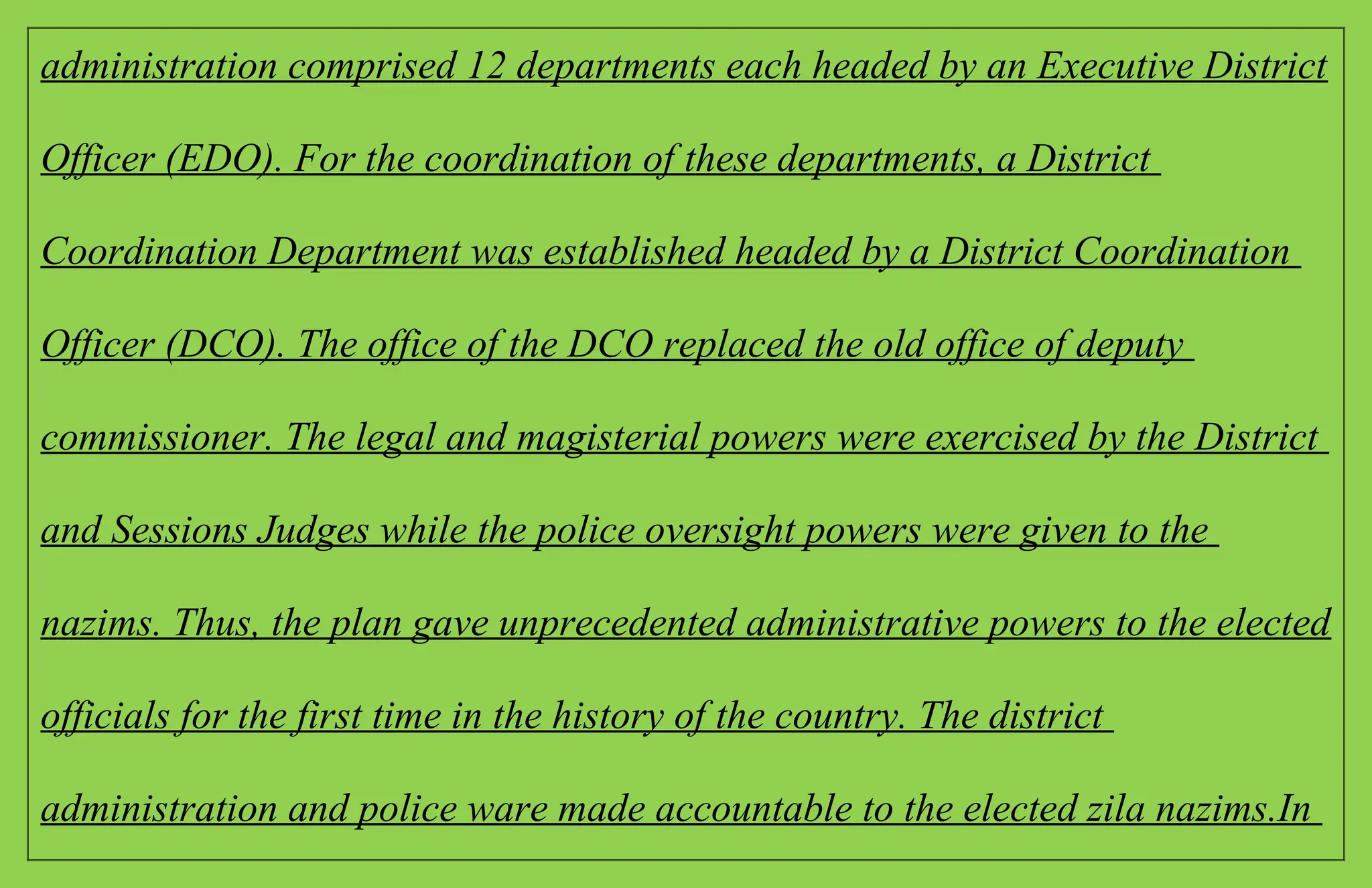 MS SAAJDA LODHI NOTES #Devolution of Power in Pakistan2000 COMPLETED.docx