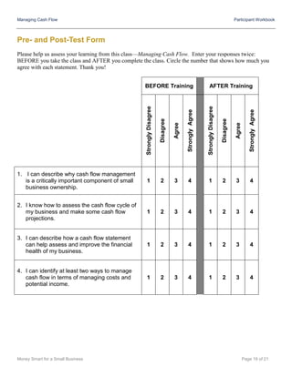 Participant Guide Cash Flow Pdf
