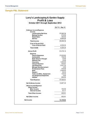 Financial management participant guide | PDF