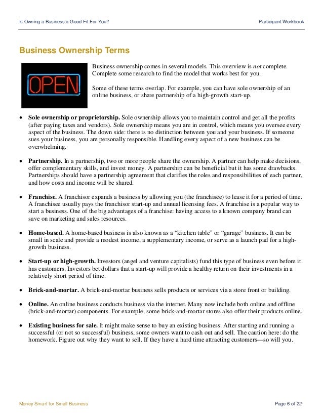 Participant Guide good fit