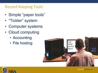 Record Keeping | PPTX