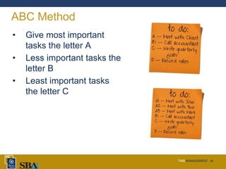 Time Management | PPTX