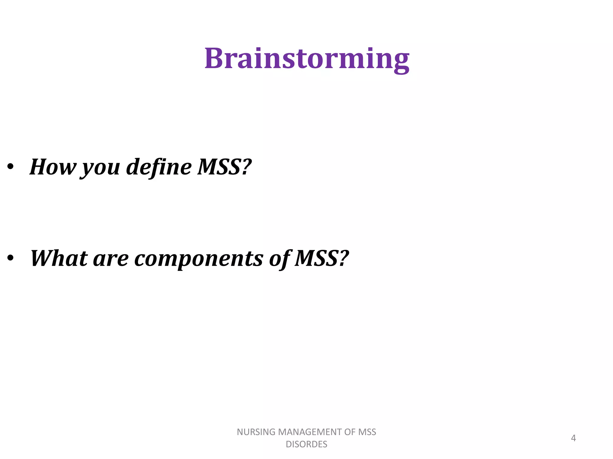 MSS Disorders N.pptx