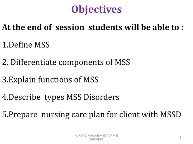 MSS Disorders N.pptx