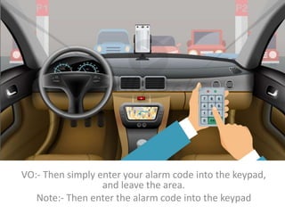 Security System-First draft of storyboard | PPT