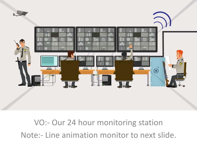 Security System-First draft of storyboard | PPT