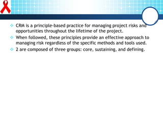 Software Risk Management | PPT | Free Download