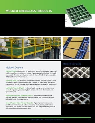 Marco Fiberglass Catalog | PDF | Chemistry | Science