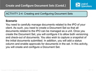 Check-in/check-out ensures document editing | PPSX