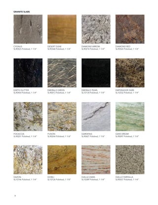 Marble Systems slab brochure | PDF