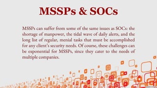 MSSP - Security Orchestration & Automation | PPTX