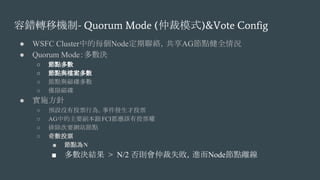 [資料庫][Mssql][AlwaysOn] | PPT