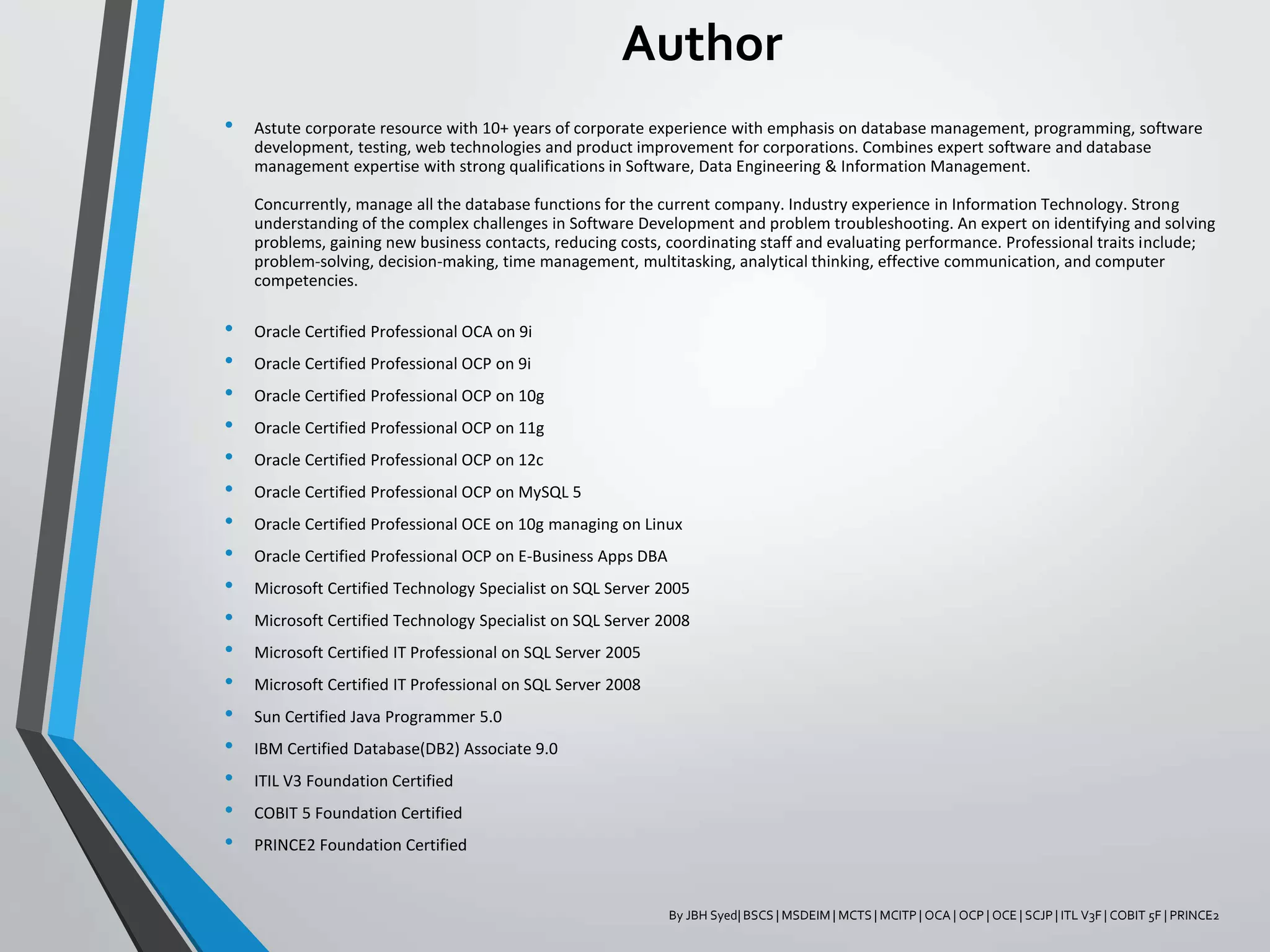 SQL Server Disaster Recovery Implementation | PPT