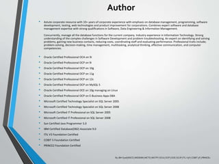 SQL Server Disaster Recovery Implementation | PPT