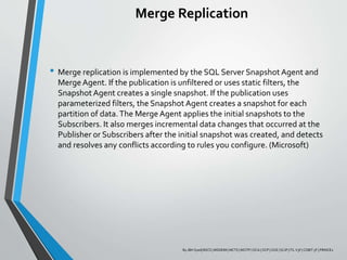 SQL Server Disaster Recovery Implementation | PPT