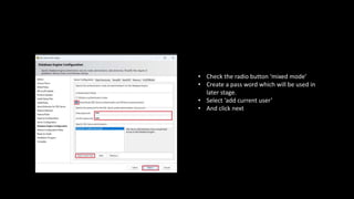 MS SQL INSTALLATION.pptx