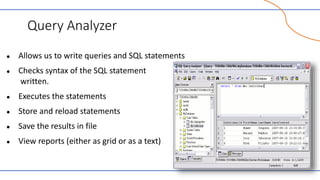 Ms sql server | PPTX