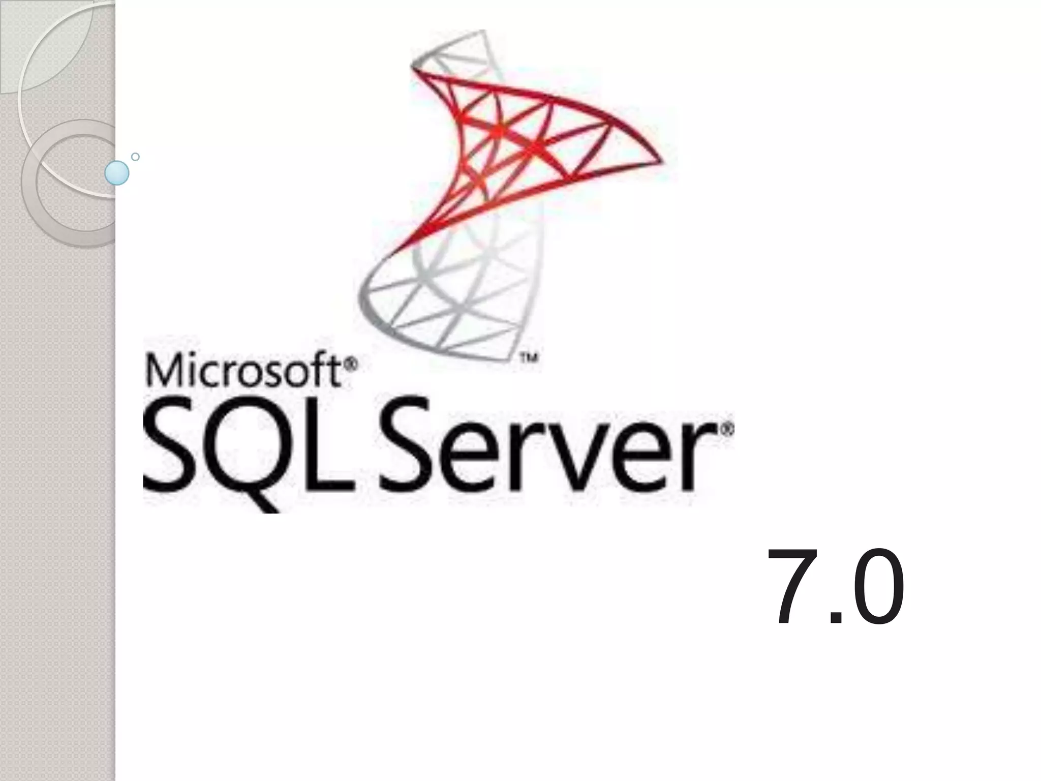 Sql Server Ppt 