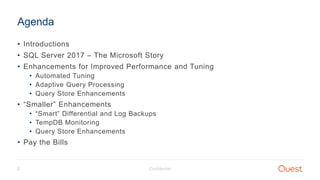 SQL Server 2017 Enhancements You Need To Know | PPT