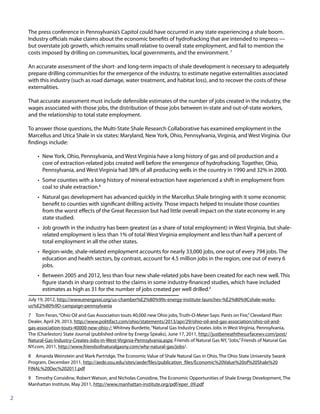 Exaggerating the Employment Impacts of Shale Drilling: How and Why | PDF