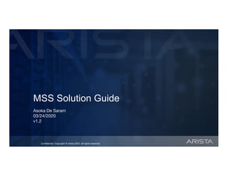 Mss solution guide | PDF