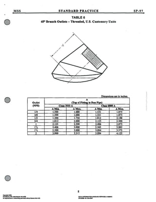 MSS SP-97 -2012 | PDF