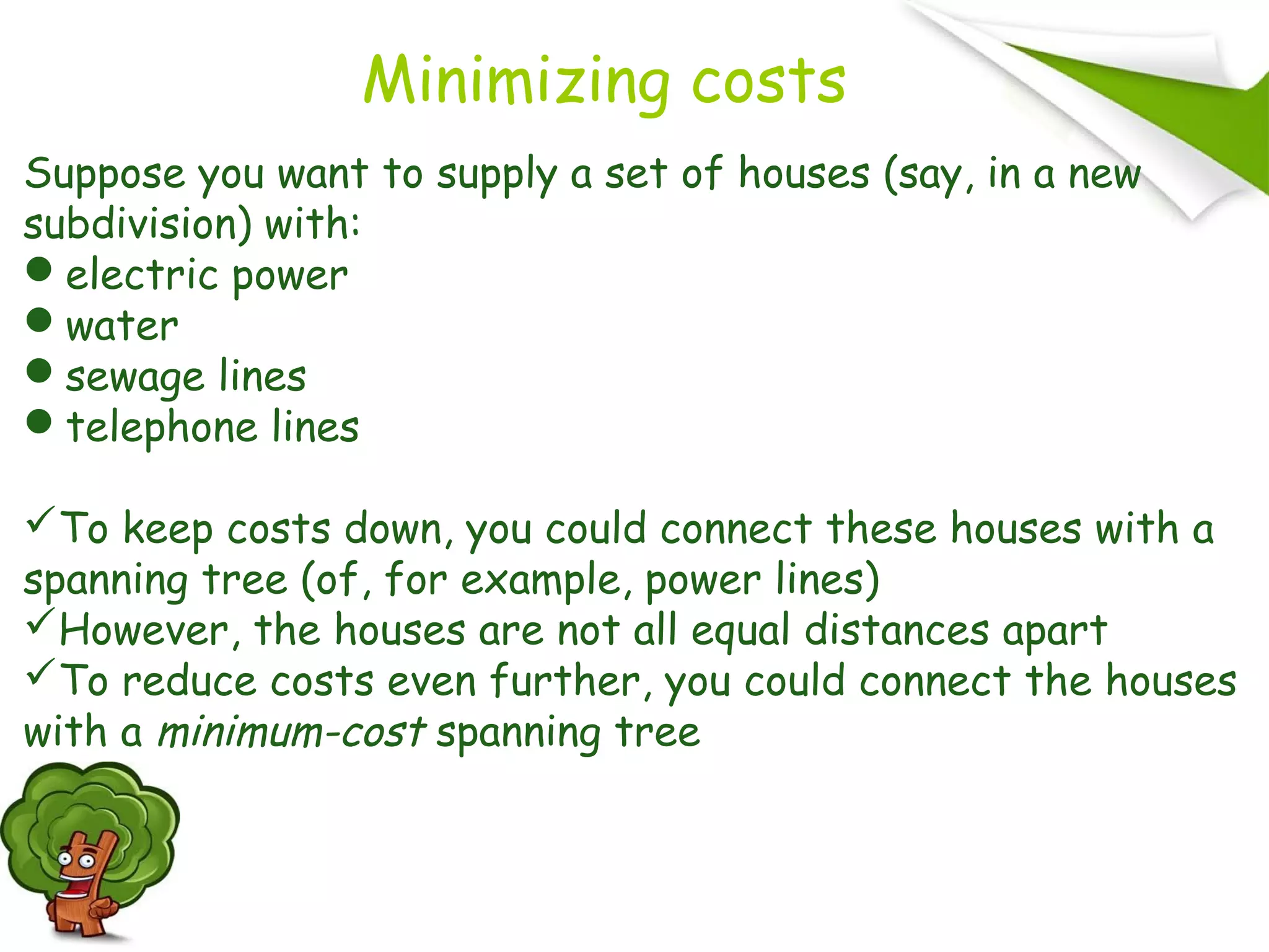 Minimum spanning tree | PPT