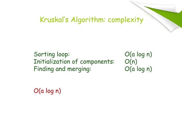 Minimum spanning tree | PPT | Computer Networking | Computing