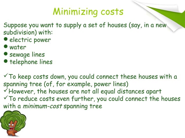 Minimum Spanning Tree Ppt Computer Networking Computing