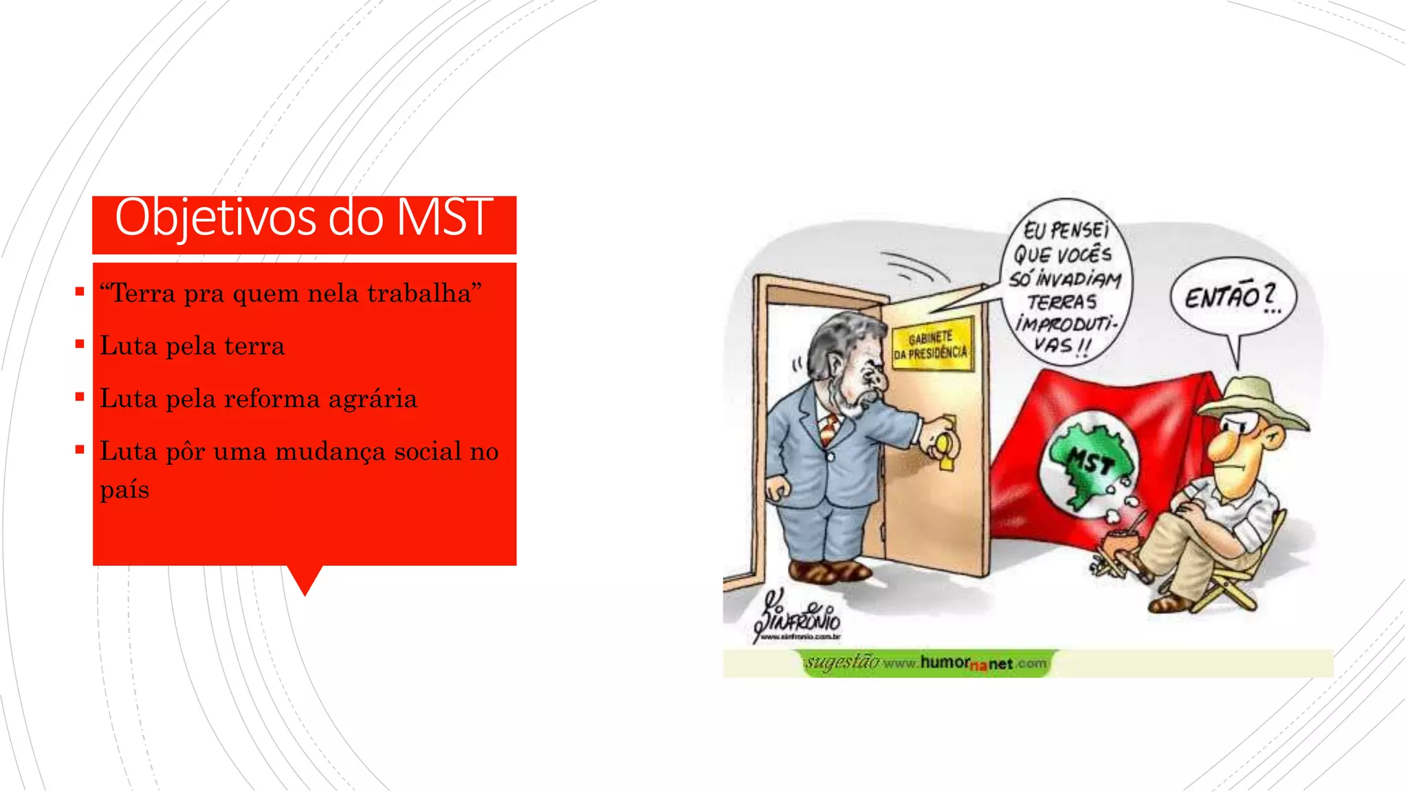 MST (movimento do trabalhador sem terra) | PPTX