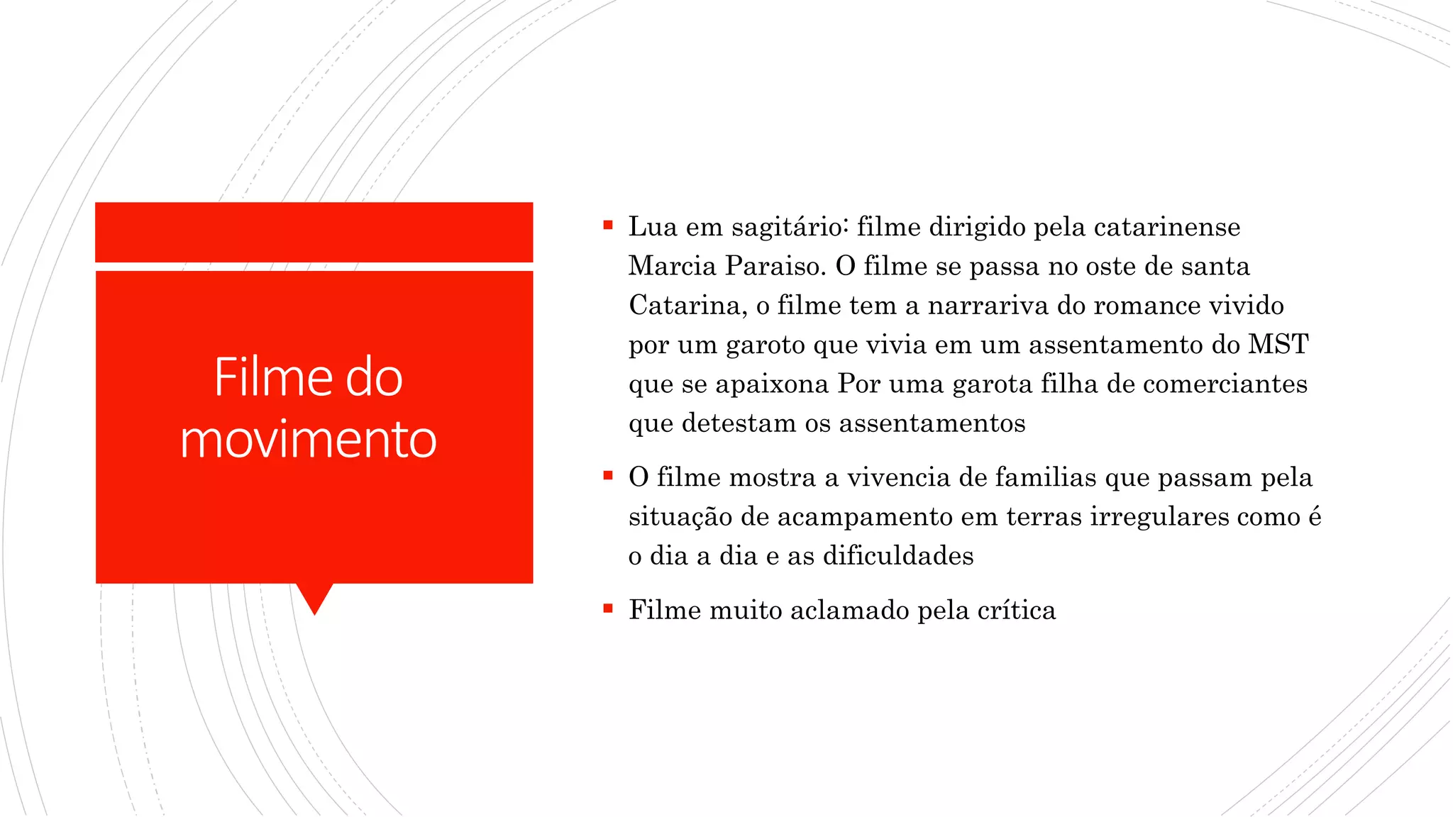MST (movimento do trabalhador sem terra) | PPTX