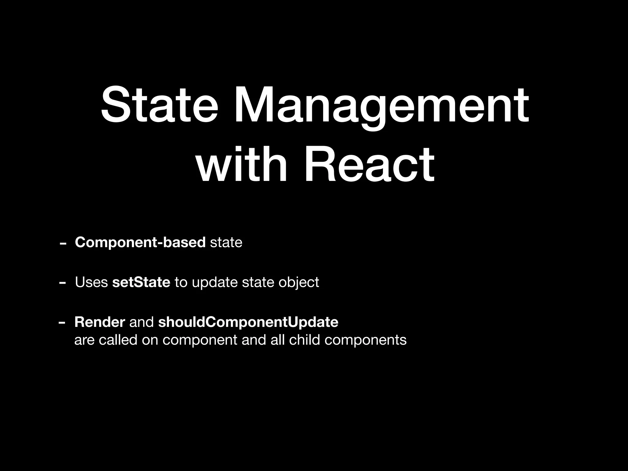 Smarter State Management with MobX State Tree | PPT