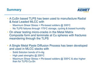 Development of Transient Liquid Phase Sintering (TLPS) for MLCCs | PDF