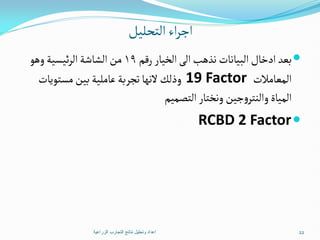 data analysis with Mstat C program and examples | PPT