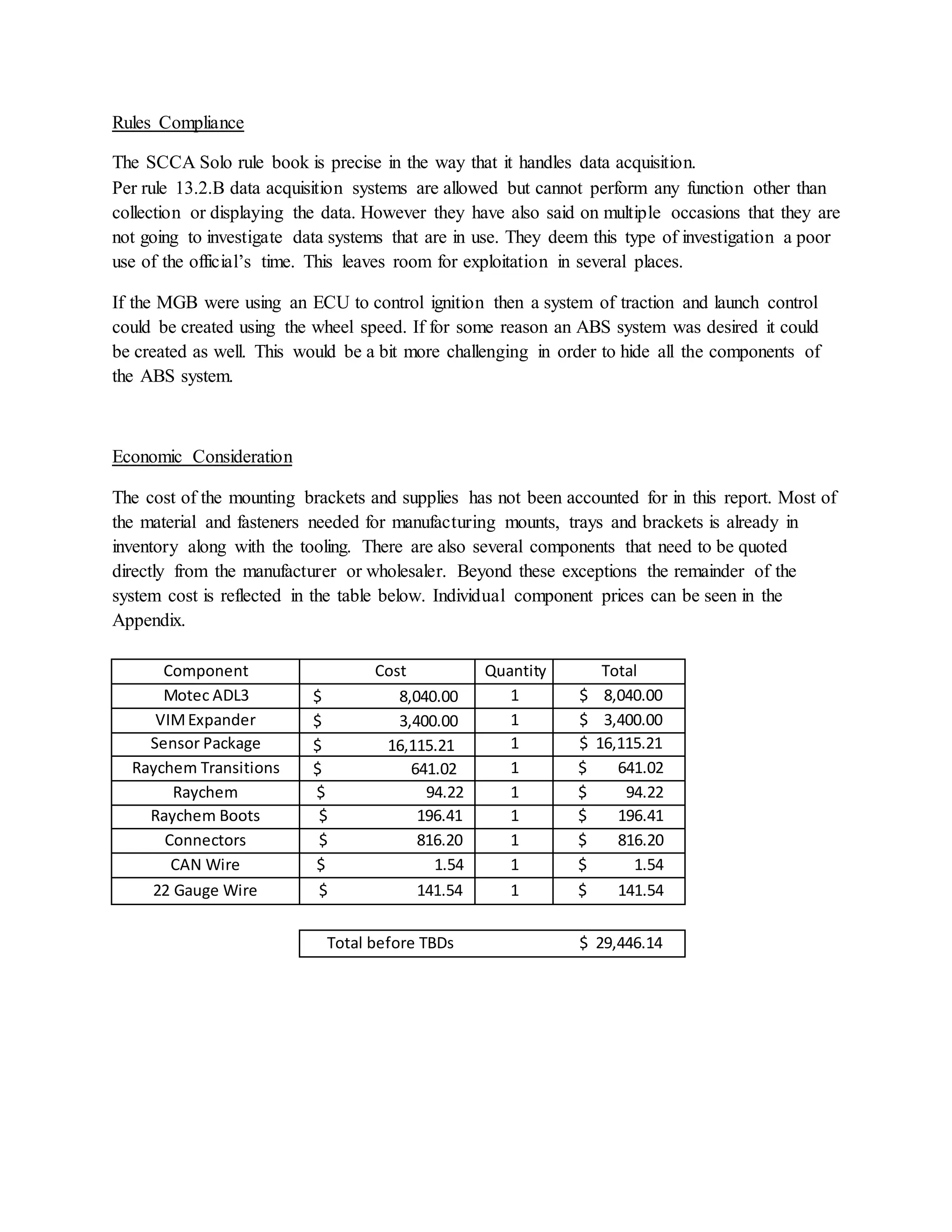 Data Acquisition Project Report | DOCX