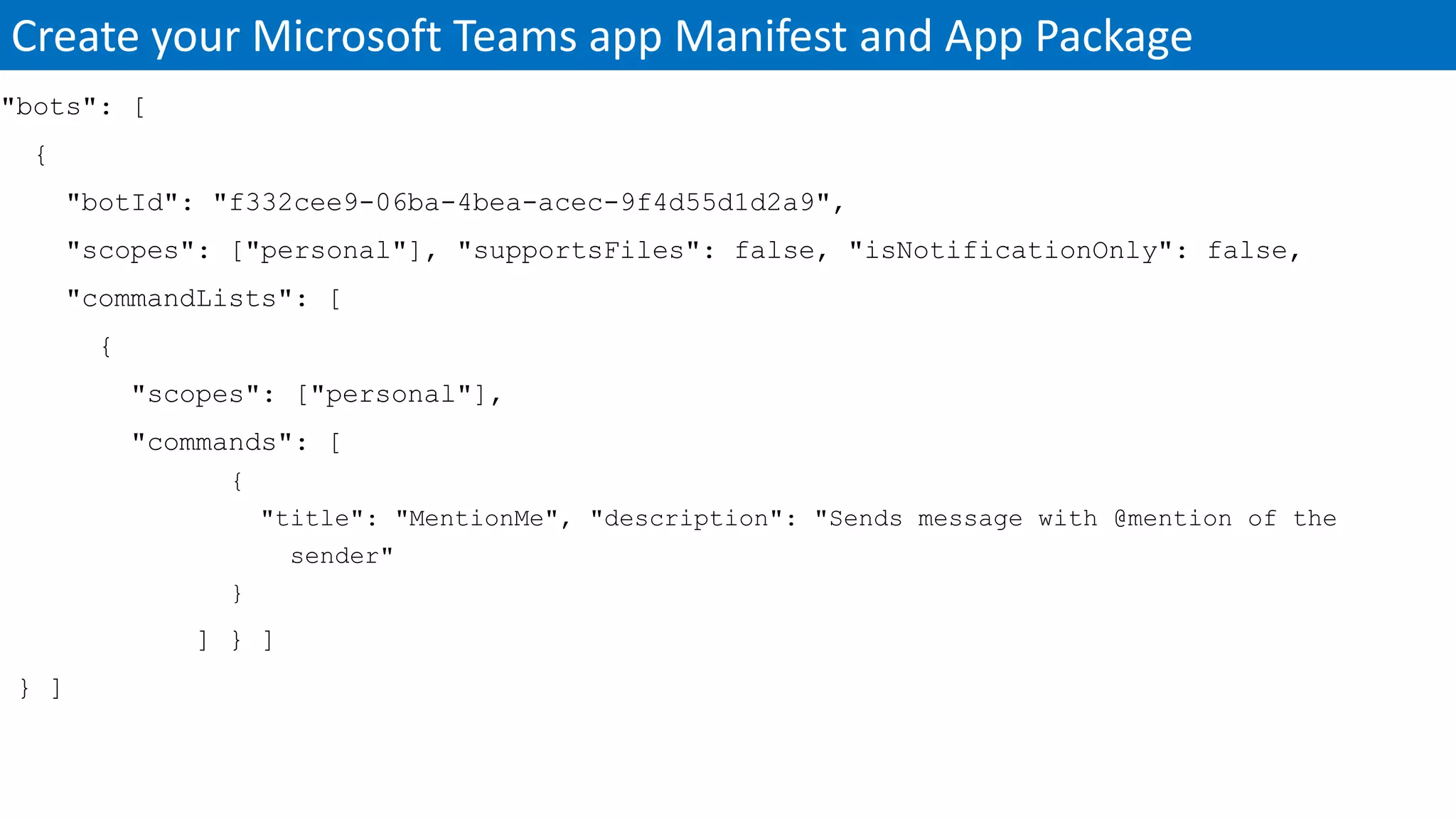 Build and integrate conversational series with Microsoft Teams Bot ...