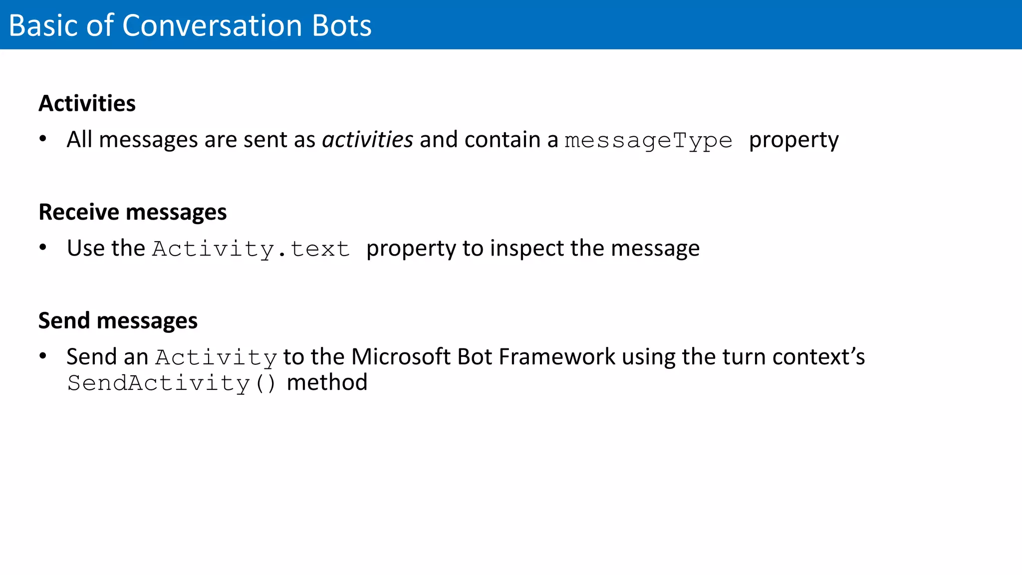 Build and integrate conversational series with Microsoft Teams Bot | PPTX | Web Conferencing ...