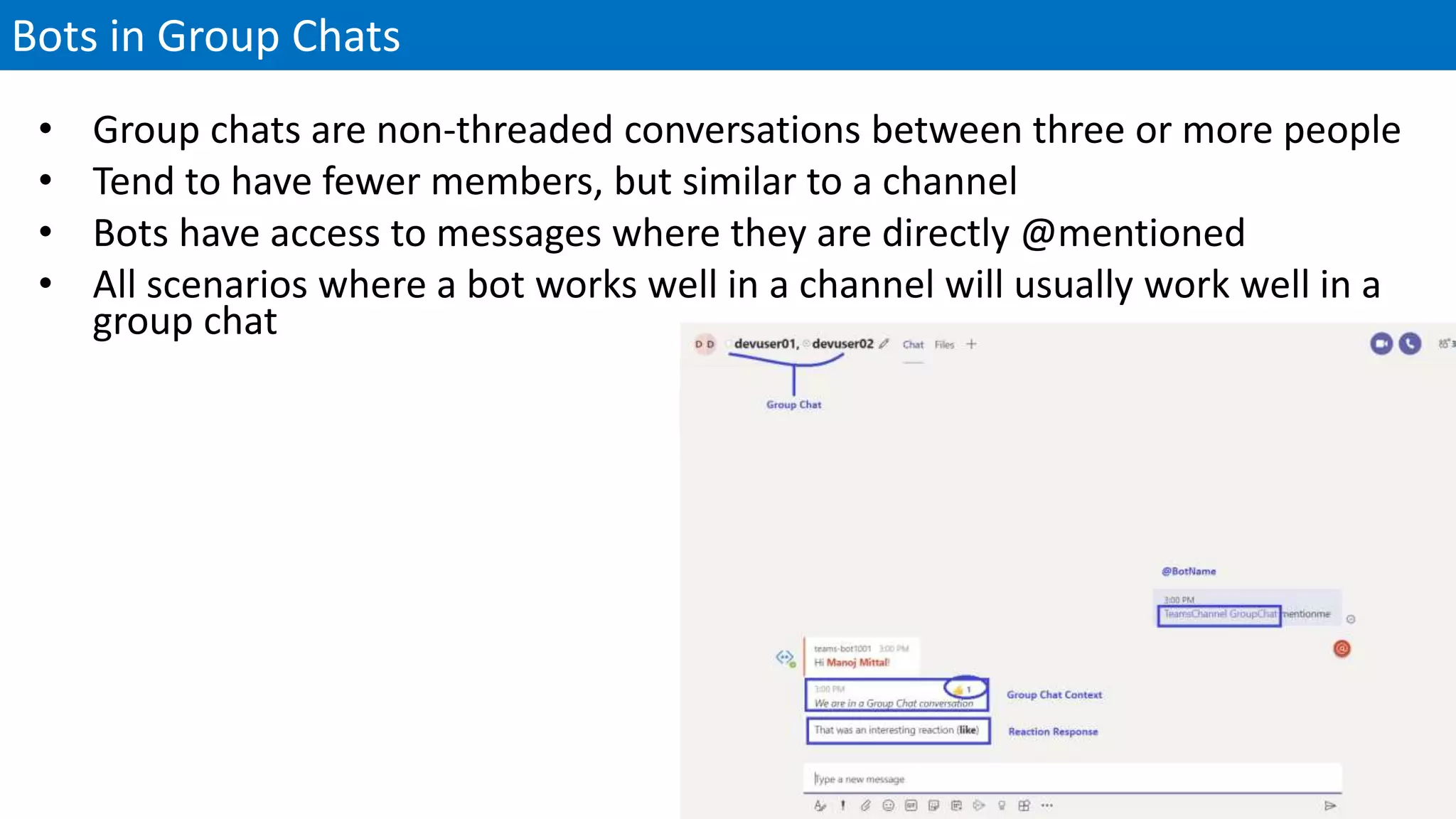 Build and integrate conversational series with Microsoft Teams Bot | PPTX | Web Conferencing ...