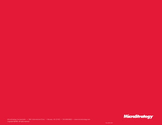 MicroStrategy 9 - Extending Business Intelligence | PDF | Databases | Computer Software and ...