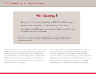 MicroStrategy 9 - Extending Business Intelligence | PDF | Databases ...