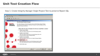 Microstrategy Integrity Manager for QA tests automation | PPTX