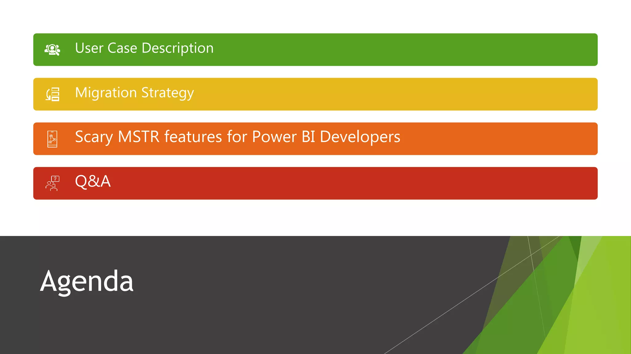 User Case of Migration from MicroStrategy to Power BI | PPTX