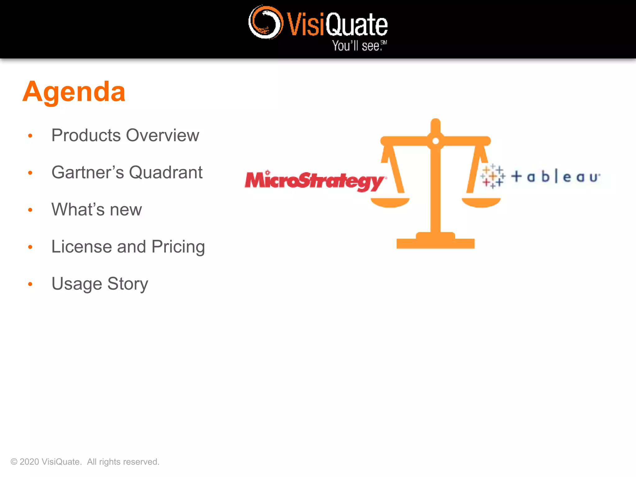 Tableau vs Microstrategy | PPT
