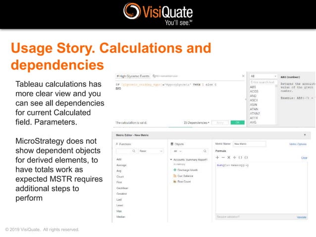 Tableau vs Microstrategy | PPT
