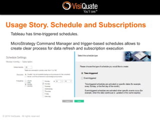 Tableau vs Microstrategy | PPT