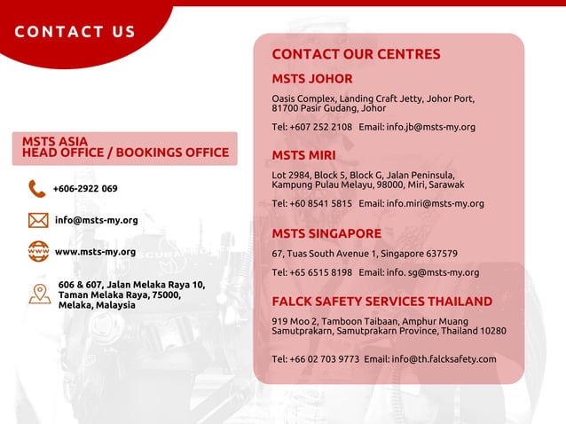 MSTS Asia Cherating | PDF | Scuba Diving | Extreme Sports