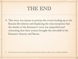 The Romanov Family | PPT