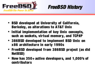 Msu free bsd | PPT